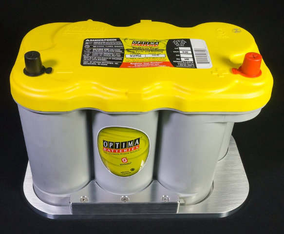 Purchase Aluminum Battery Tray designed to fit Optima D27F Battery D27F ...